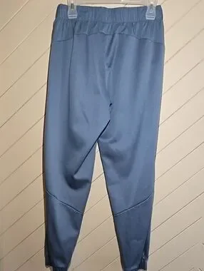 Puma | Bottoms | Boys Puma Slate Blue Joggers With White Logo | Poshmark